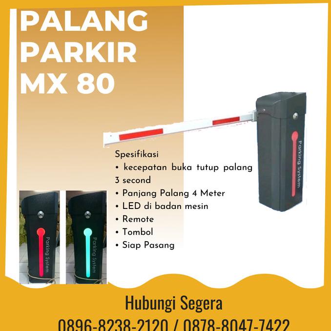 Jual Palang Parkir   Parkiran   Barrier Gate Mx-80 Murah | Shopee Indonesia