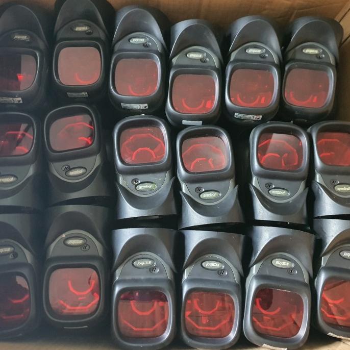 Jual Barcode scanner Omni symbol ls9203 lengkap dudukan dan kabel usb ...