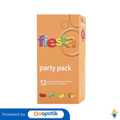 Jual Fiesta Kondom Party Pack Box 12 Pcs | Shopee Indonesia