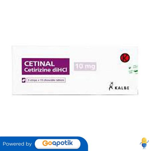 Jual CETINAL 10 MG BOX 30 TABLET | Shopee Indonesia