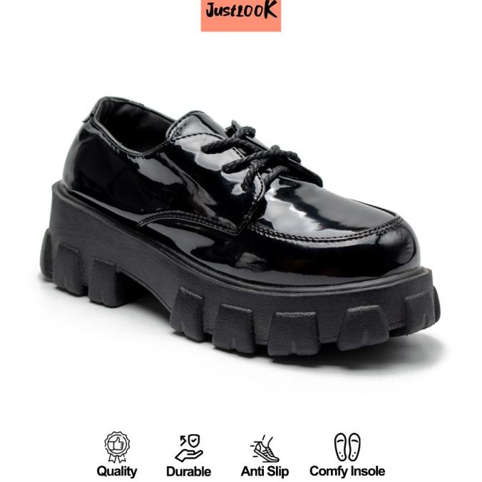 Jual JustLook Saebyeok Sepatu Docmart Sneakers Wanita Sneakers Shoes ...