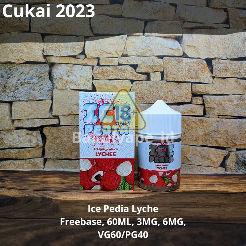 Jual Ice Pedia Lychee 60ml Original By Majapahit Brew Icepedia Series ...