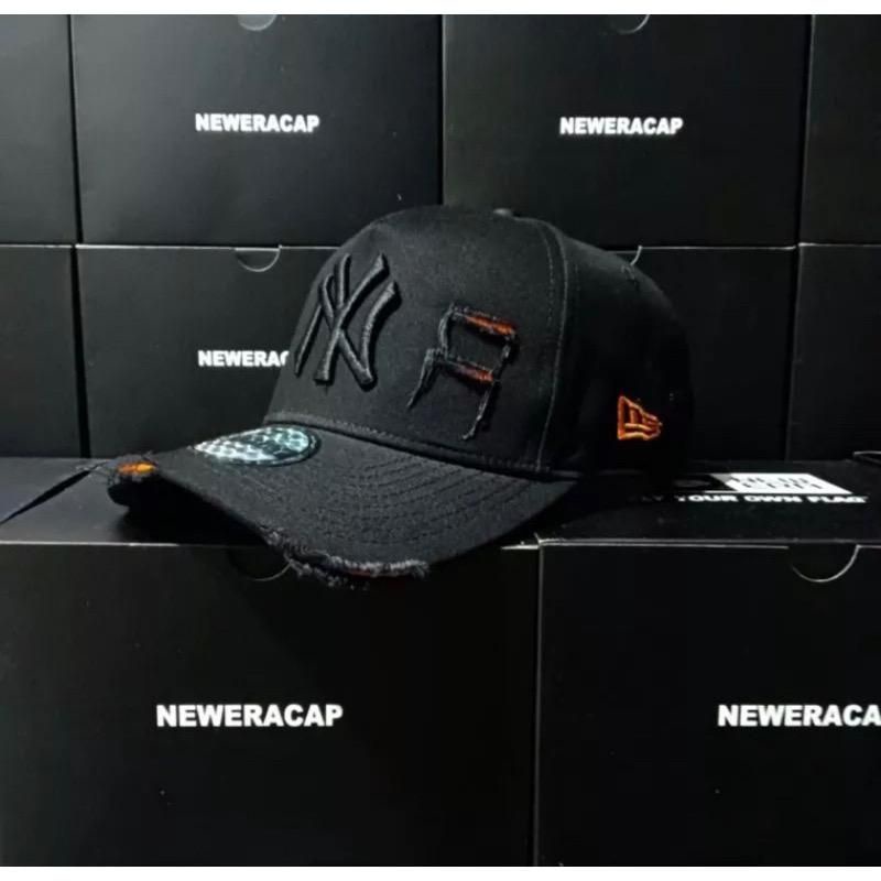 Jual TOPI BASEBALL HAT DAMAGE RIPPED SOBEK NY NEW YORK YANKES, TOPI ...