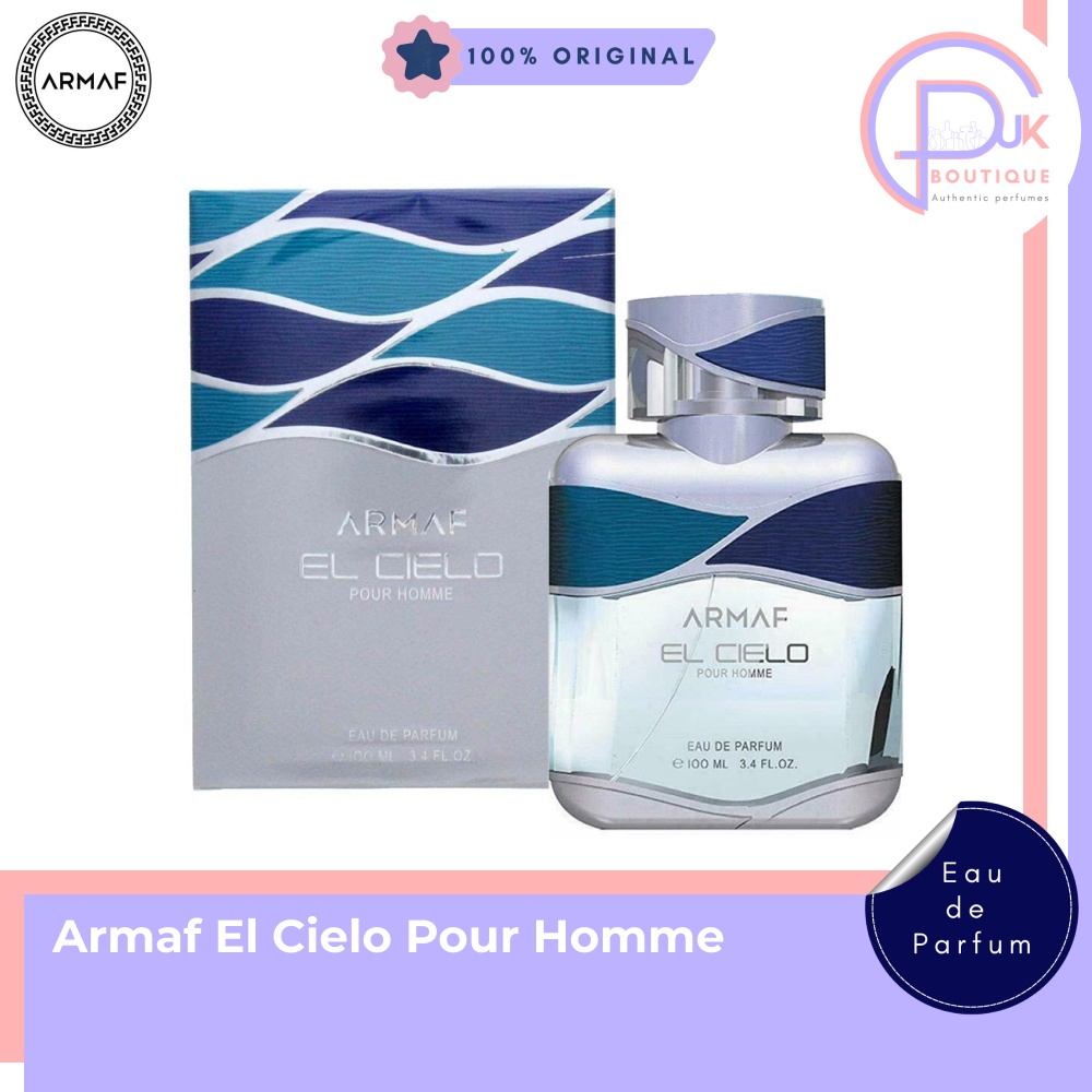 Jual Armaf El Cielo Pour Homme Parfum Pria Original EDP 100ml | Shopee ...