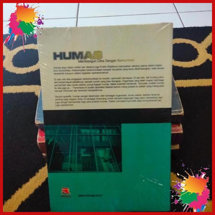 Jual buku ori humas . membangun citra dengan komunikasi. h. frazier ...