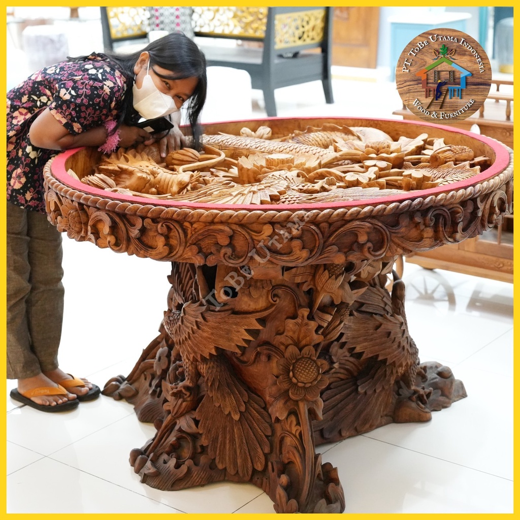 Jual Ukiran Naga | Relief Naga | Ukiran Kayu Jati | Barang Antik ...