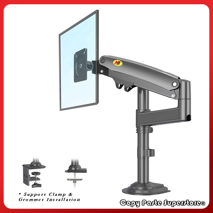 Jual Monitor Arm Nb H100 22"-35", Bracket Monitor Meja 22 24 27 32 34 ...