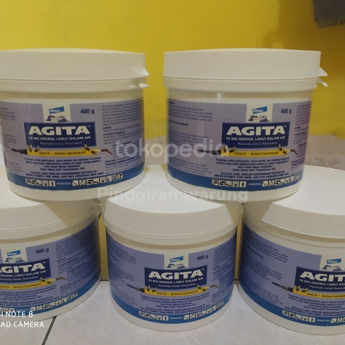 Jual OBAT RACUN LALAT AGITA 10 WG PESTISIDA/PERTENAKAN TERBAIK | Shopee ...