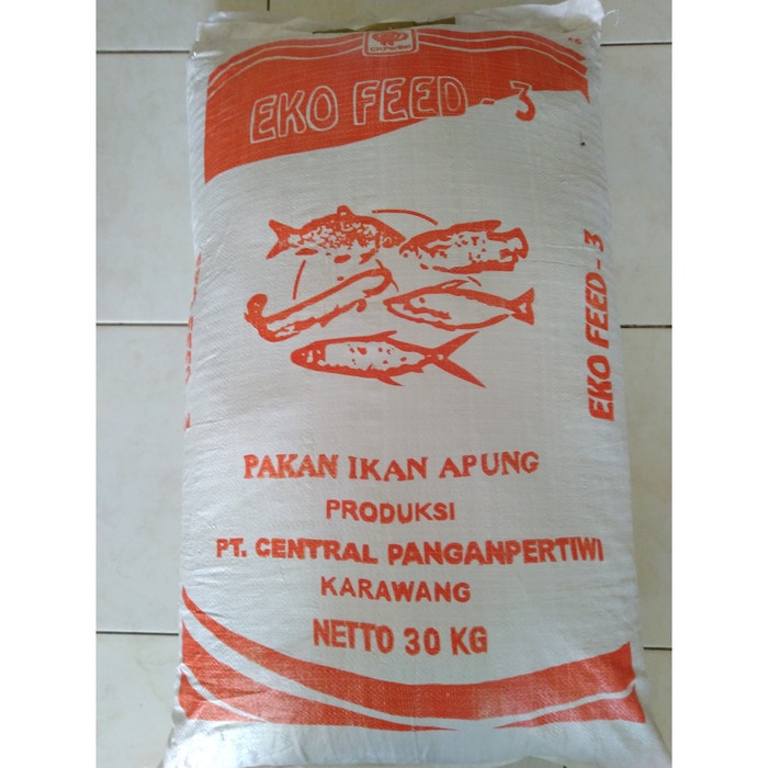 Jual Terlaris Pakan Ikan Pelet Apung Eko Feed - 3 Karung Isi 30Kg ...