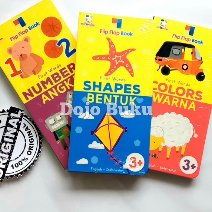 Jual Flip Flap Book : Shapes - Bentuk English - Indonesia | Shopee ...
