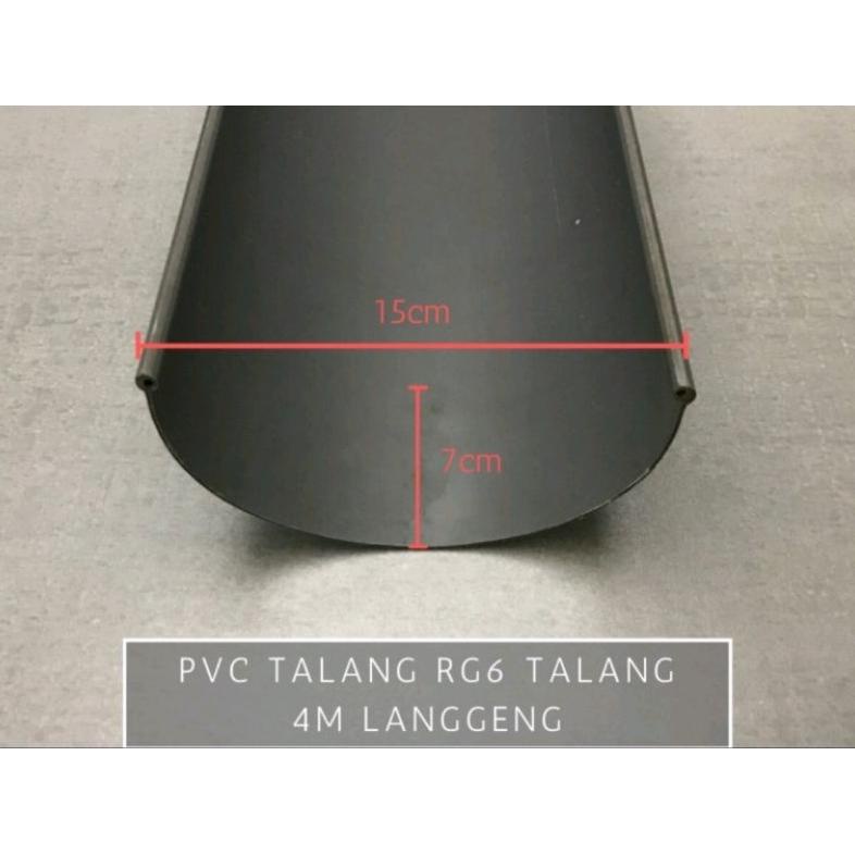 Jual Trending Talang Air Pvc Langgeng Hr 6" 6 Inch 4M 4Meter 4Mtr ...