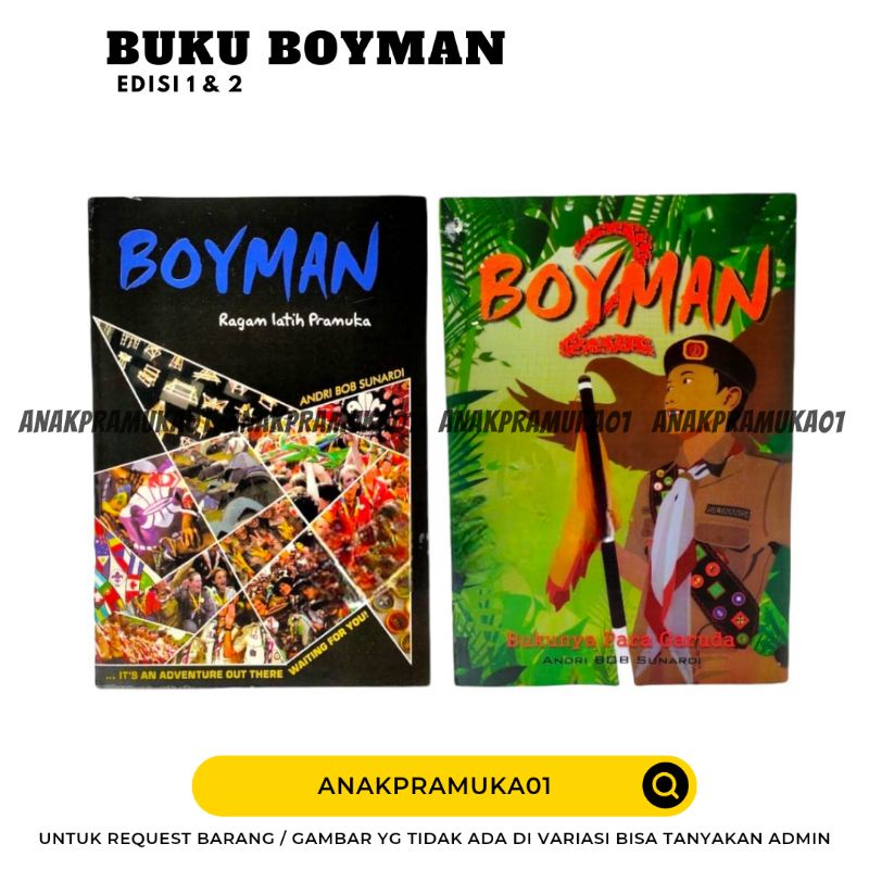 Jual buku boyman / buku pramuka boyman / buku boyman edisi 1/ buku boyman edisi 2 | Shopee Indonesia