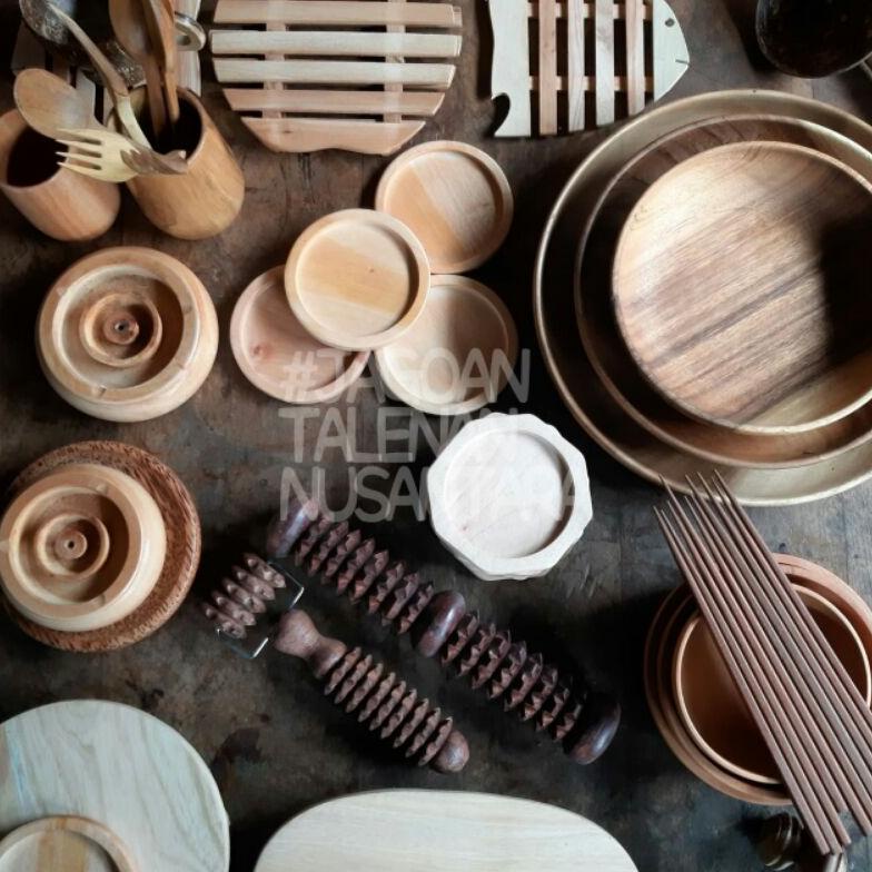 Jual Harga Promo!! Japitan Kue Kayu Jati Sono / Japitan Gorengan Kayu ...