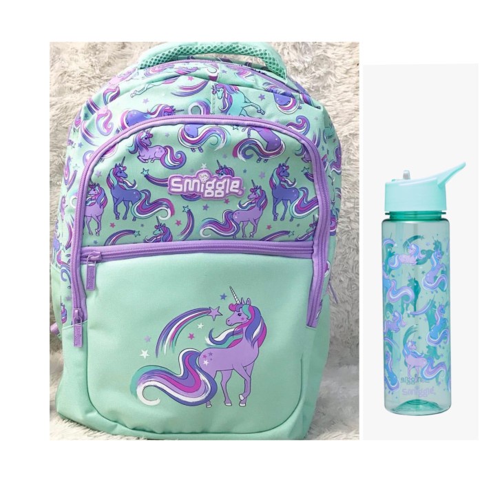 Jual Smiggle Bag BackPack Unicorn Tosca Pink Tas Anak SD Original Asli ...