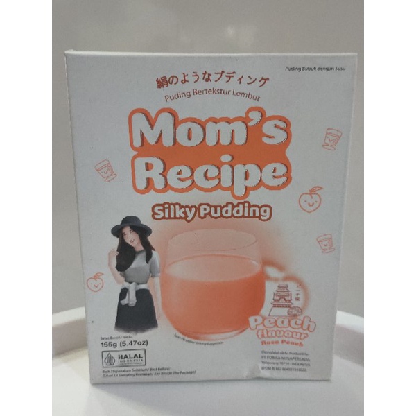 Jual Mom's Recipe Silky Pudding Rasa Peach 155g | Shopee Indonesia