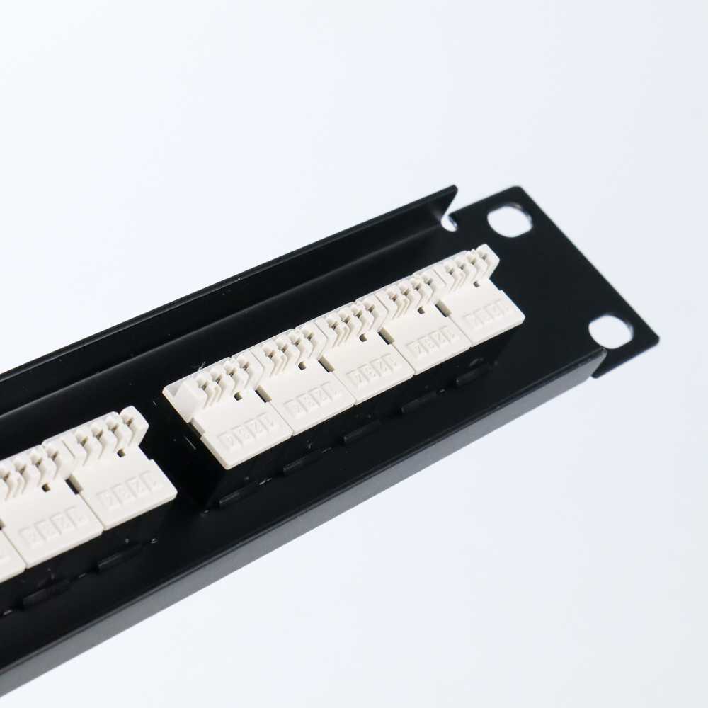 Jual Patch Panel 25 Port For 1U 19 Inch Server Rack | Shopee Indonesia