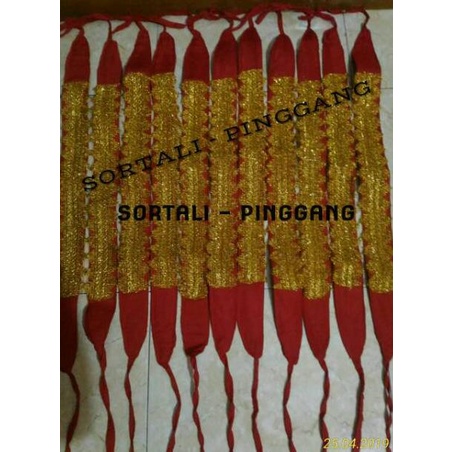 Jual Limited Sortali Ikat Kepala Penari Tarian Karo Sor Tali Pengantin ...