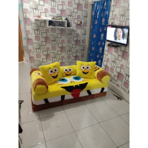 Jual sofa bed karakter Spongebob | Shopee Indonesia
