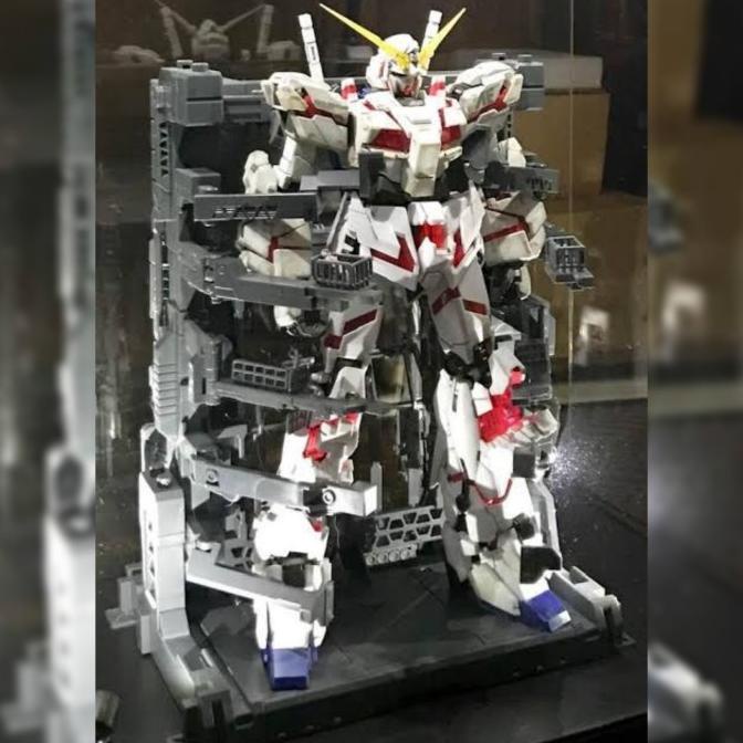 Jual MG Master Grade 1/100 Unicorn full psycho frame HD color + MS Cage ...