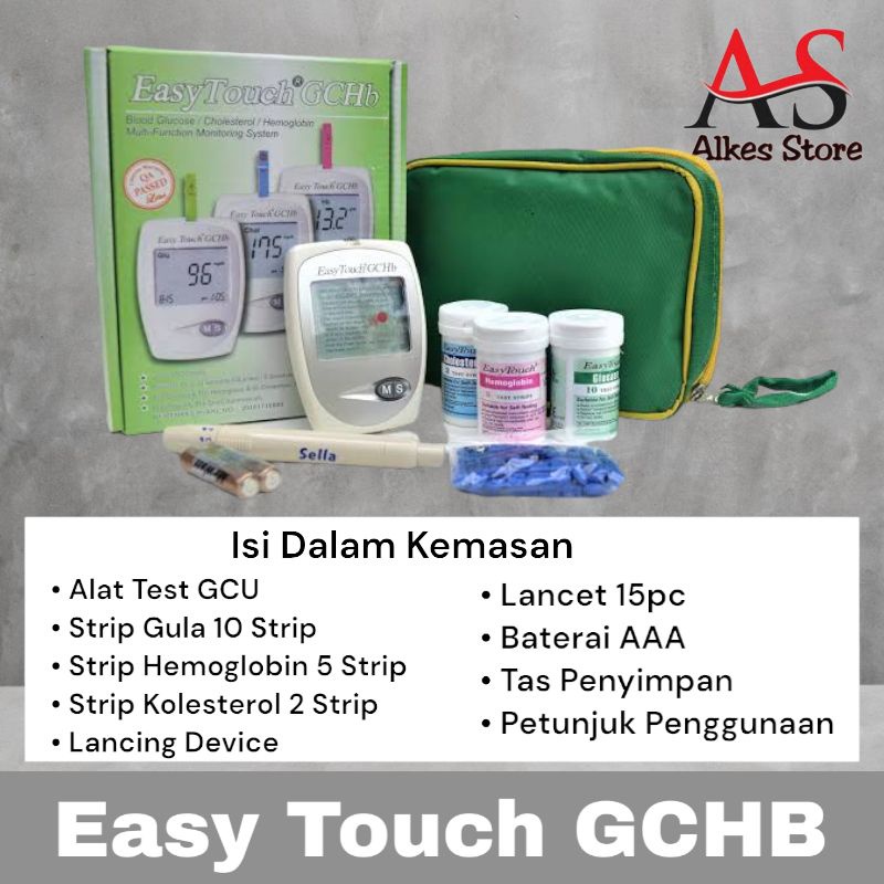 Jual Easy Touch GCHB Alat Cek Hemoglobin ET GCHB | Shopee Indonesia