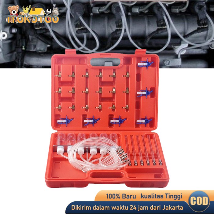 Jual DIESEL INJECTOR FLOW METER TEST COMMON RAIL ADAPTOR FUEL TESTER ...