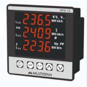 Jual Multispan Power Meter 96X96M /Multispan Mfm-13 Best Produk ...
