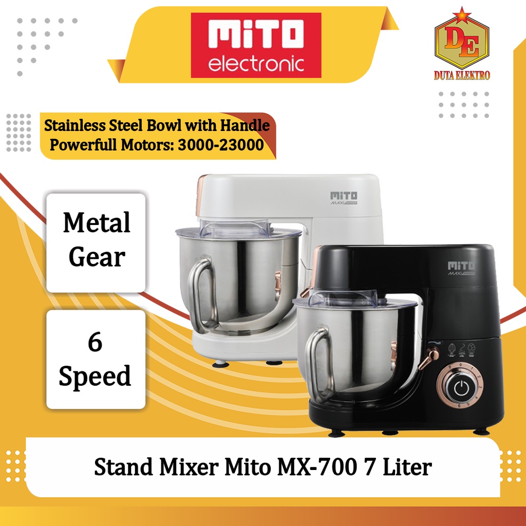 Jual Mixer Stand Mito MX 700 7 Liter | Shopee Indonesia