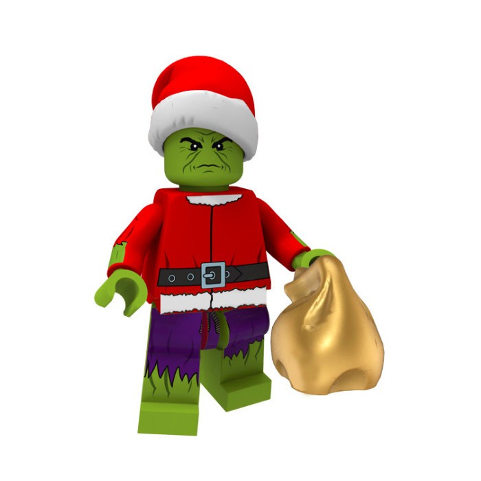 Jual Dr. Seuss How The Grinch Stole Christmas Natal Minifigure Lego ...