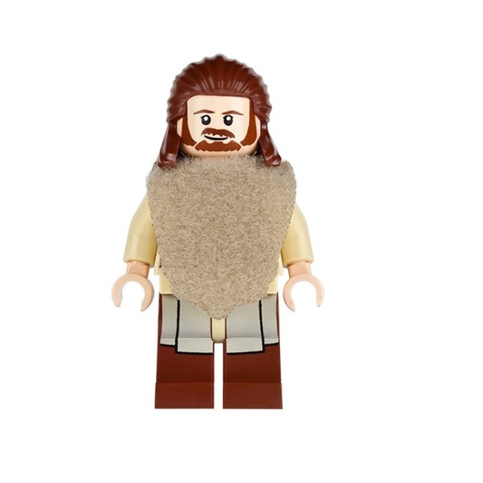 Jual Star Wars Jedi Master Qui Gon Jin Tatooine Minifigure Lego PG 688 ...