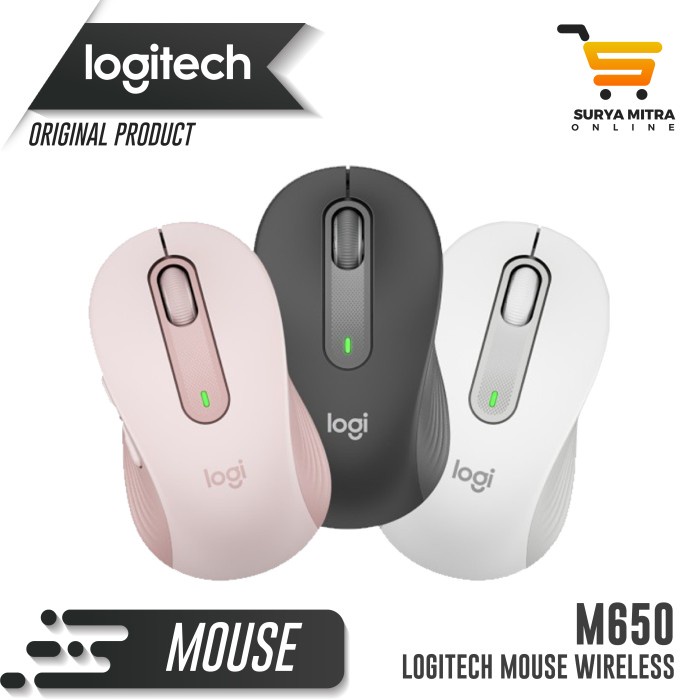 Jual Logitech Signature M650 / M 650 Wireless Mouse | Shopee Indonesia