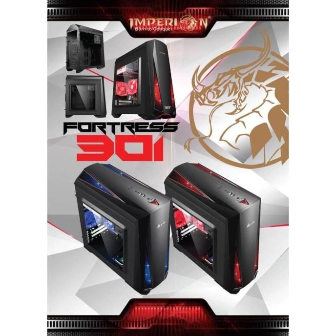 Jual IMPERION FORTRESS 301 CASING PC Gaming Case Komputer Casing | Shopee Indonesia