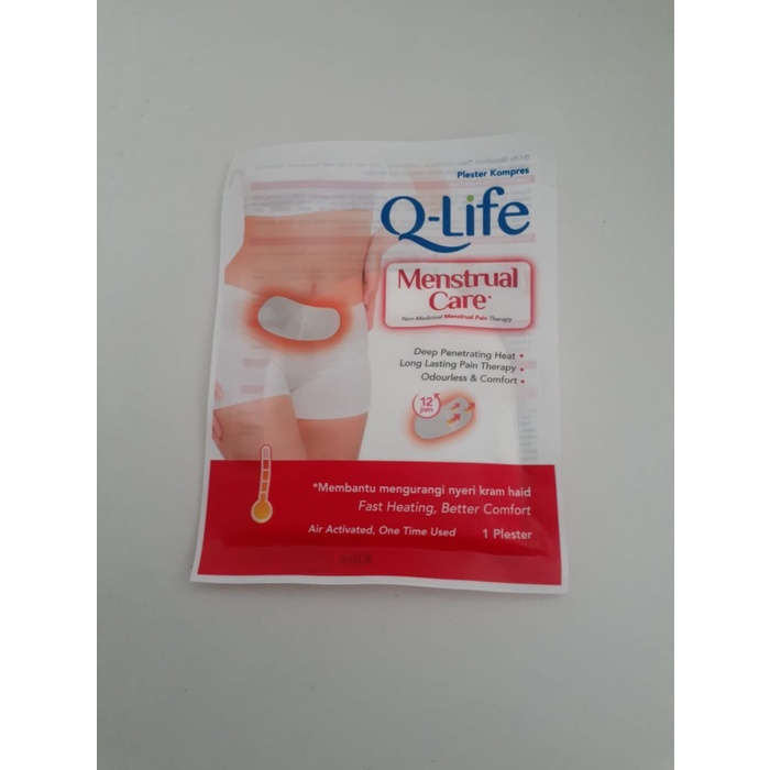 Jual Plester Kompres Nyeri Haid Qlife Menstrual Care 1s | Shopee Indonesia