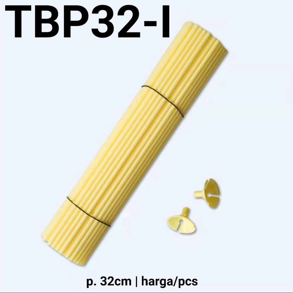 Jual TBP32 Stick cup balon 32cm macaron pastel biru hijau pink putih ...