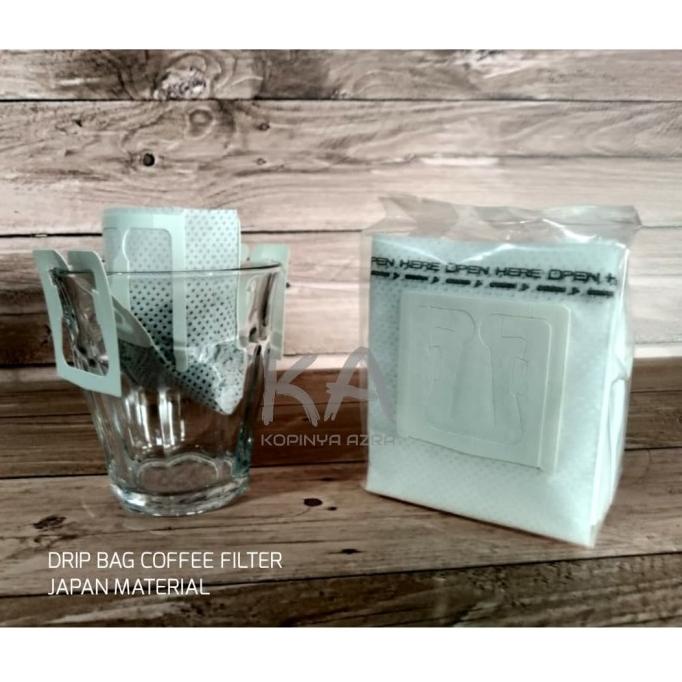 Jual Paket Drip Bag Coffee Filter + Sachet Black Doff 50 Pcs | Shopee ...