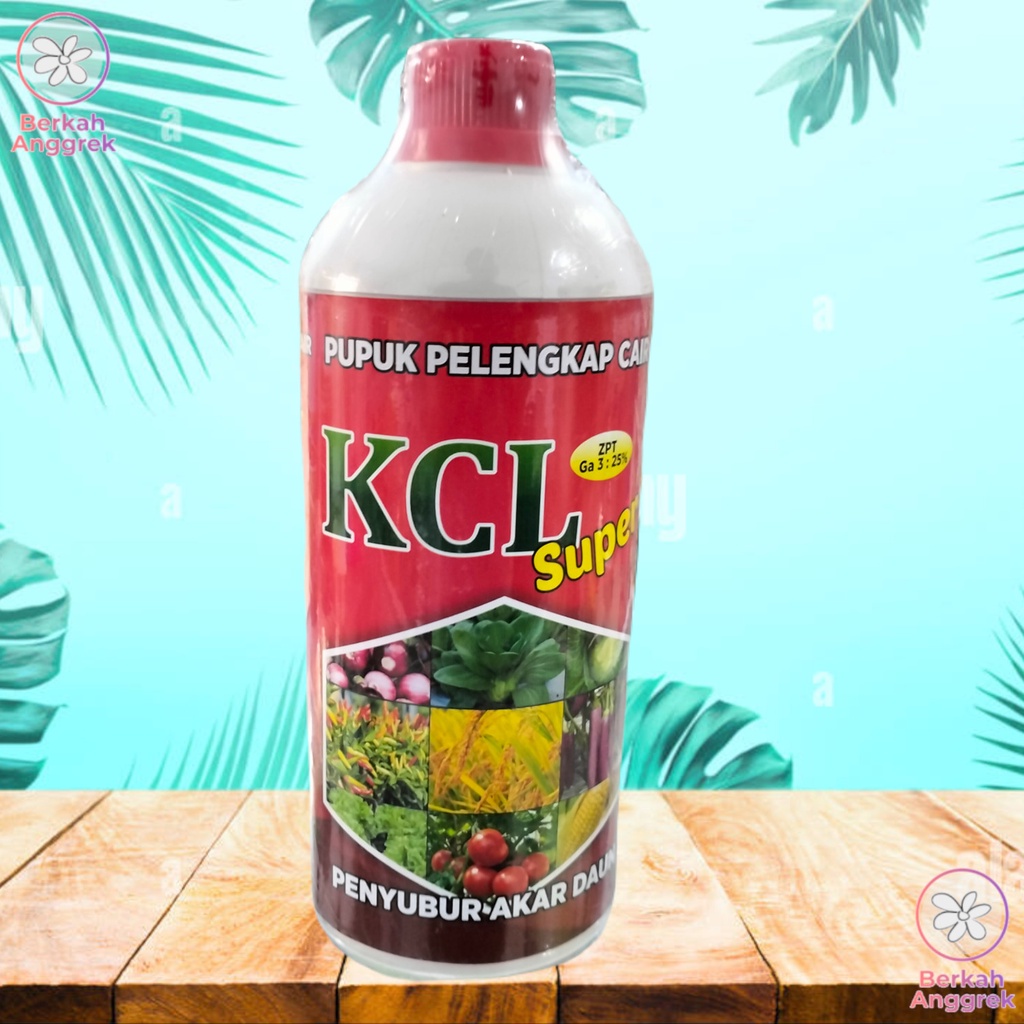 Jual KCL Super 500 ml Pupuk KCL Cair Pupuk Penambah Bobot Padi | Shopee Indonesia