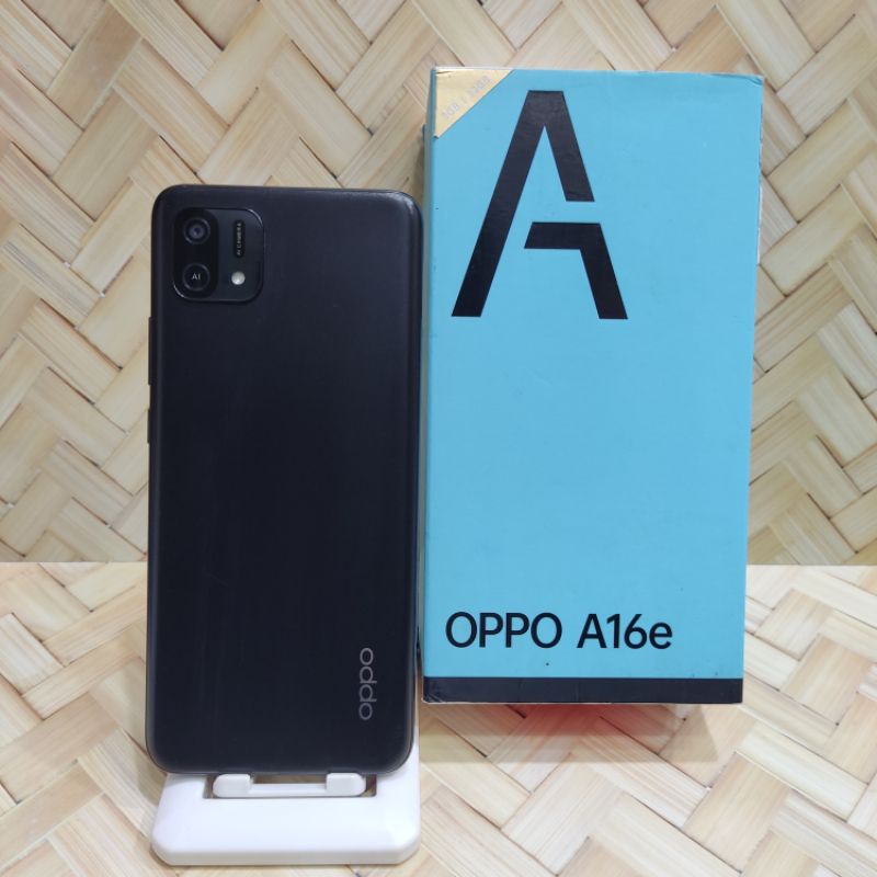 Jual Oppo A16E 3/32GB Handphone Second Fullset Batangan Original ...