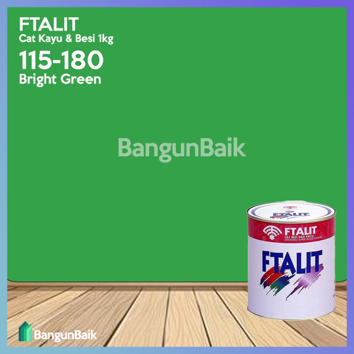 Jual Kansai FTALIT 180 Bright Green 1kg / Cat Kayu dan Besi FTALIT 115 ... Jual Kansai FTALIT 180 Bright Green 1kg / Cat Kayu dan Besi FTALIT 115 ...