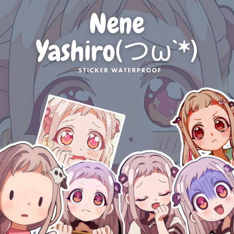 Jual STICKER ANIME NENE YASHIRO JIBAKU SHOUNEN HANAKO-KUN (WATERPROOF ...