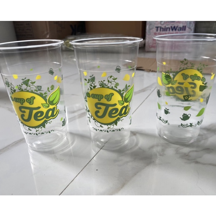 Jual Promo banting cup of tea 22 oz tebal starindo/gelas teh 22oz/cup ...