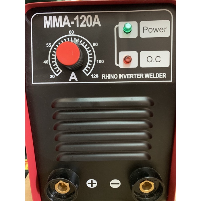 Jual Mesin Travo Las Listrik Inverter Rhino 120A Merah 900 Watt ...