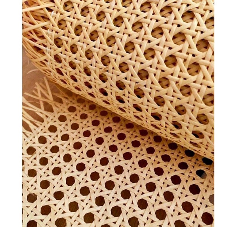 Jual Rotan - Lembaran Anyaman Rotan Alami / Webbing Rotan san | Shopee ...