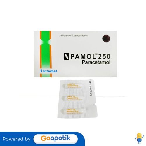 Jual PAMOL 250 MG BOX 12 SUPPOSITORIA | Shopee Indonesia