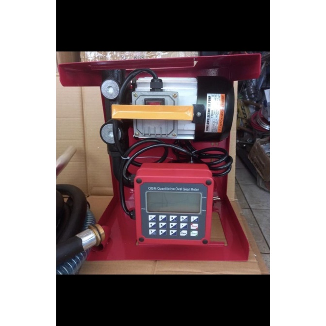 Jual Pompa Transfer Bbm Flowmeter Digital Fuel Pump Dispenser Solar ...