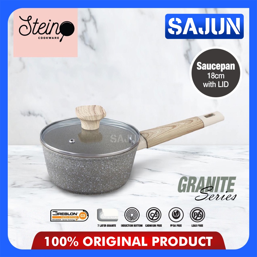 Jual STEIN Cookware Sauce Pan 18cm Plus LId | Shopee Indonesia
