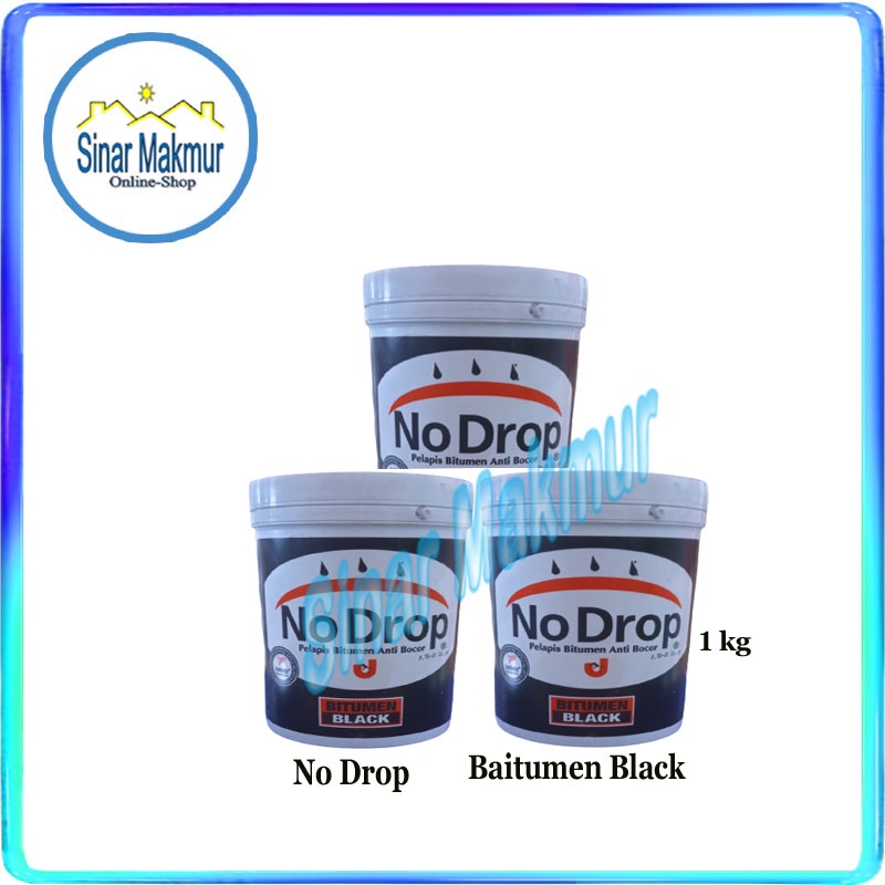 Jual Cat Pelapis Bitumen Black 1 KG (NO DROP) | Shopee Indonesia