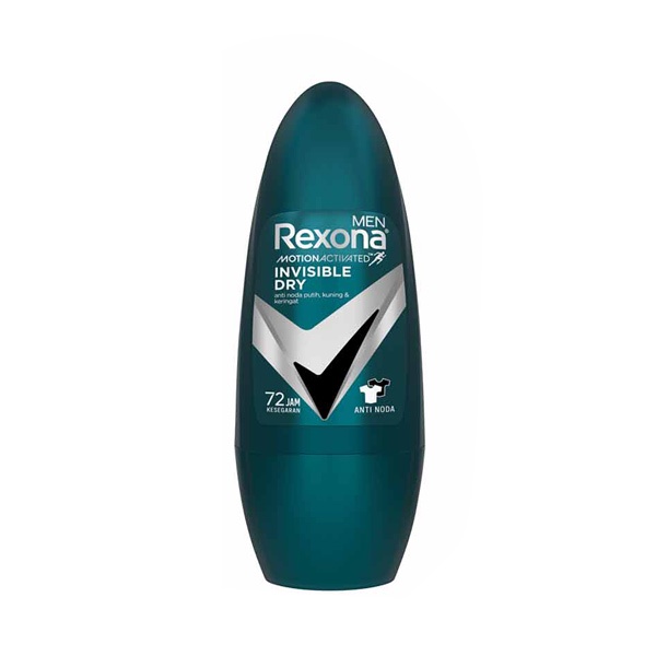 Jual REXONA MEN ROLL ON INVISIBLE DRY 45 ML | Shopee Indonesia