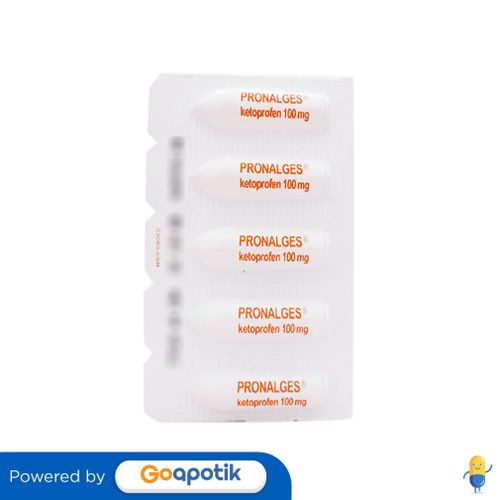 Jual PRONALGES 100 MG SUPPOSITORIA | Shopee Indonesia