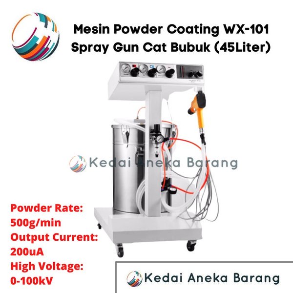 Jual Mesin Powder Coating Electrostatic Spray Gun Machine WX WX-101 ...