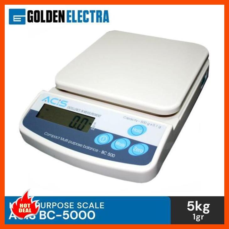 Jual Timbangan Dapur Digital kapasitas 5kg, ACIS / BC-5000 Compact Scale ekakartika_012 | Shopee ...