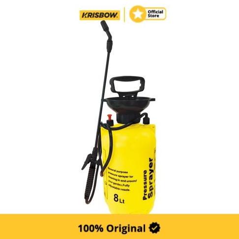 Jual Krisbow Pressure Sprayer Penyemprot Tanaman 8 Ltr Nrps8 | Shopee ...
